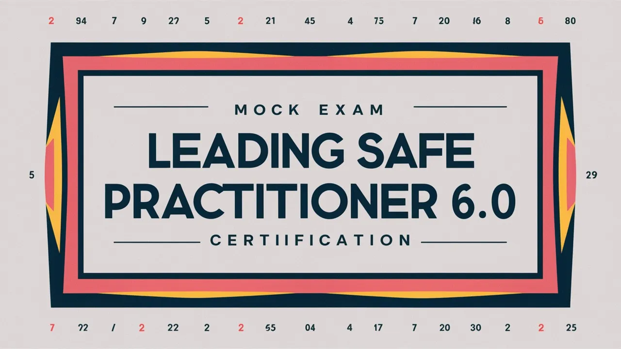 Leading SAFe Practitioner 6.0 Certification Mock Exams For 2025: Top ...