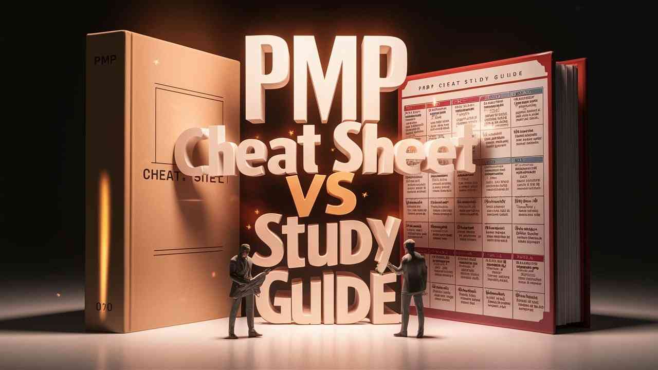 PMP Cheat Sheet Vs Study Guide: Which One Should You Use?