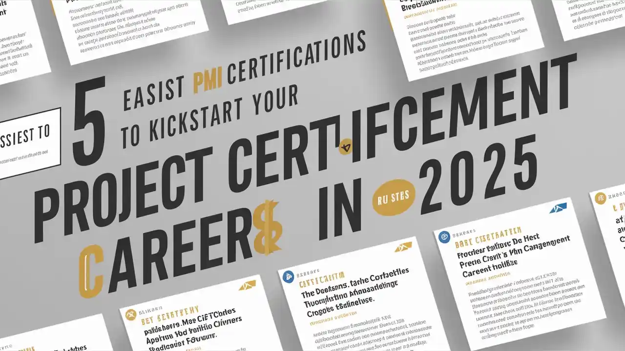 5 Easiest PMI Certifications To Kickstart Your Project Management ...