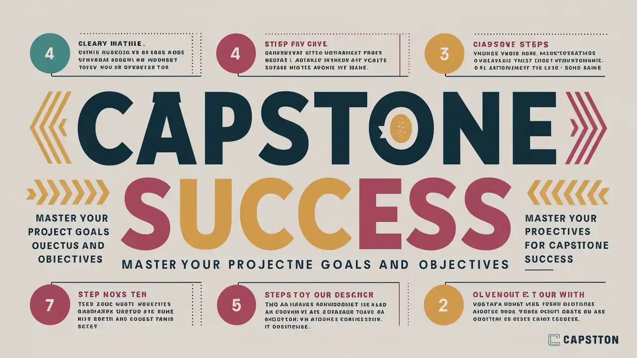 5 Key Steps To Master Project Goals And Objectives For Your Capstone ...