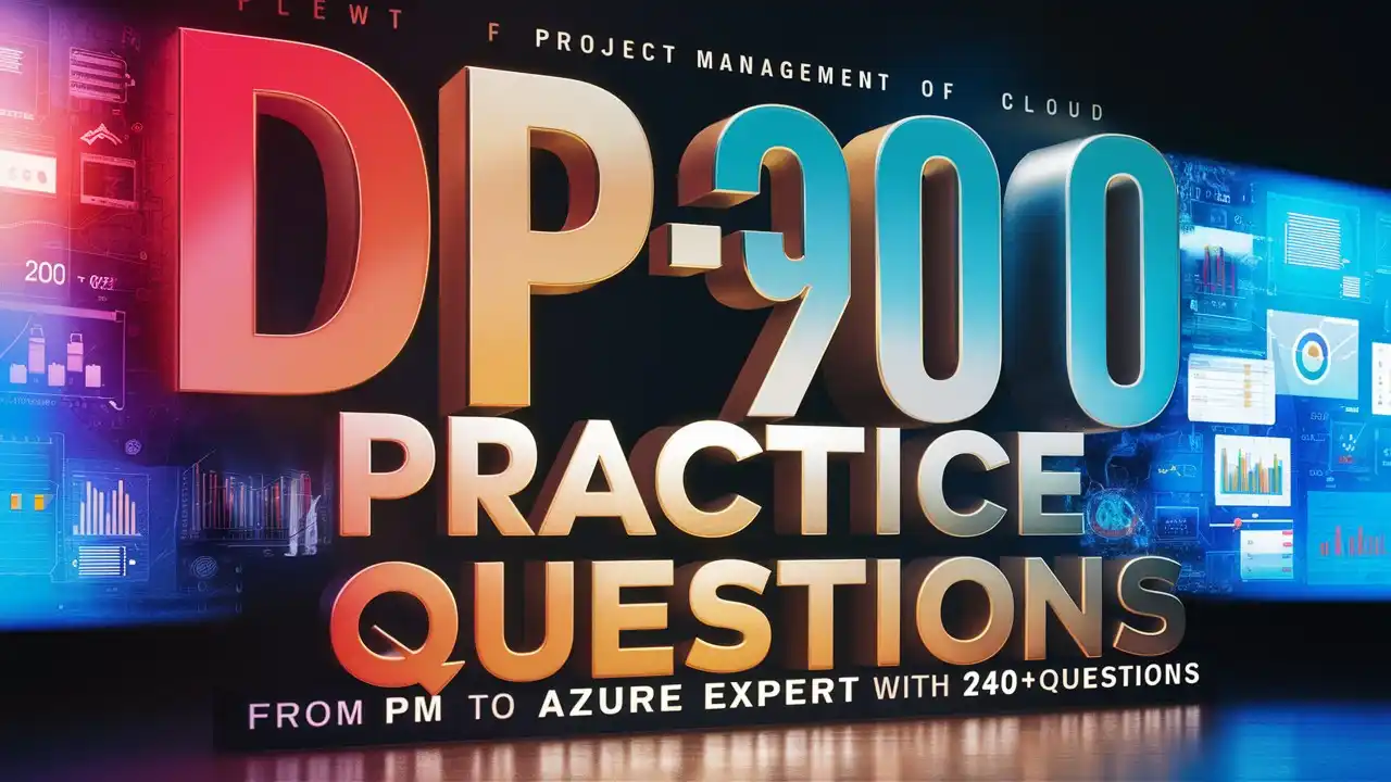 DP-900 Practice Questions: From PM To Azure Expert With 240+ Questions
