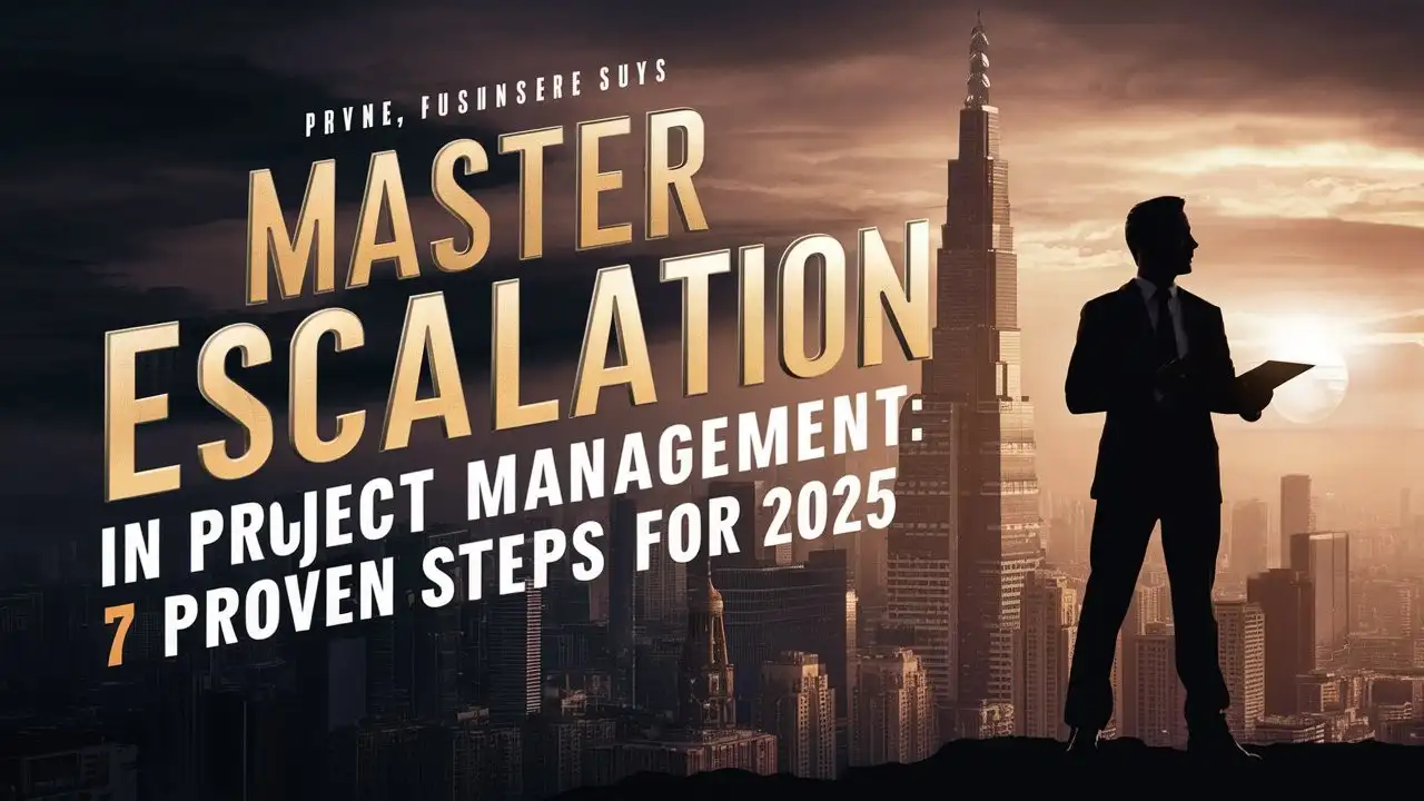 Master Escalation In Project Management : 7 Proven Steps For 2025